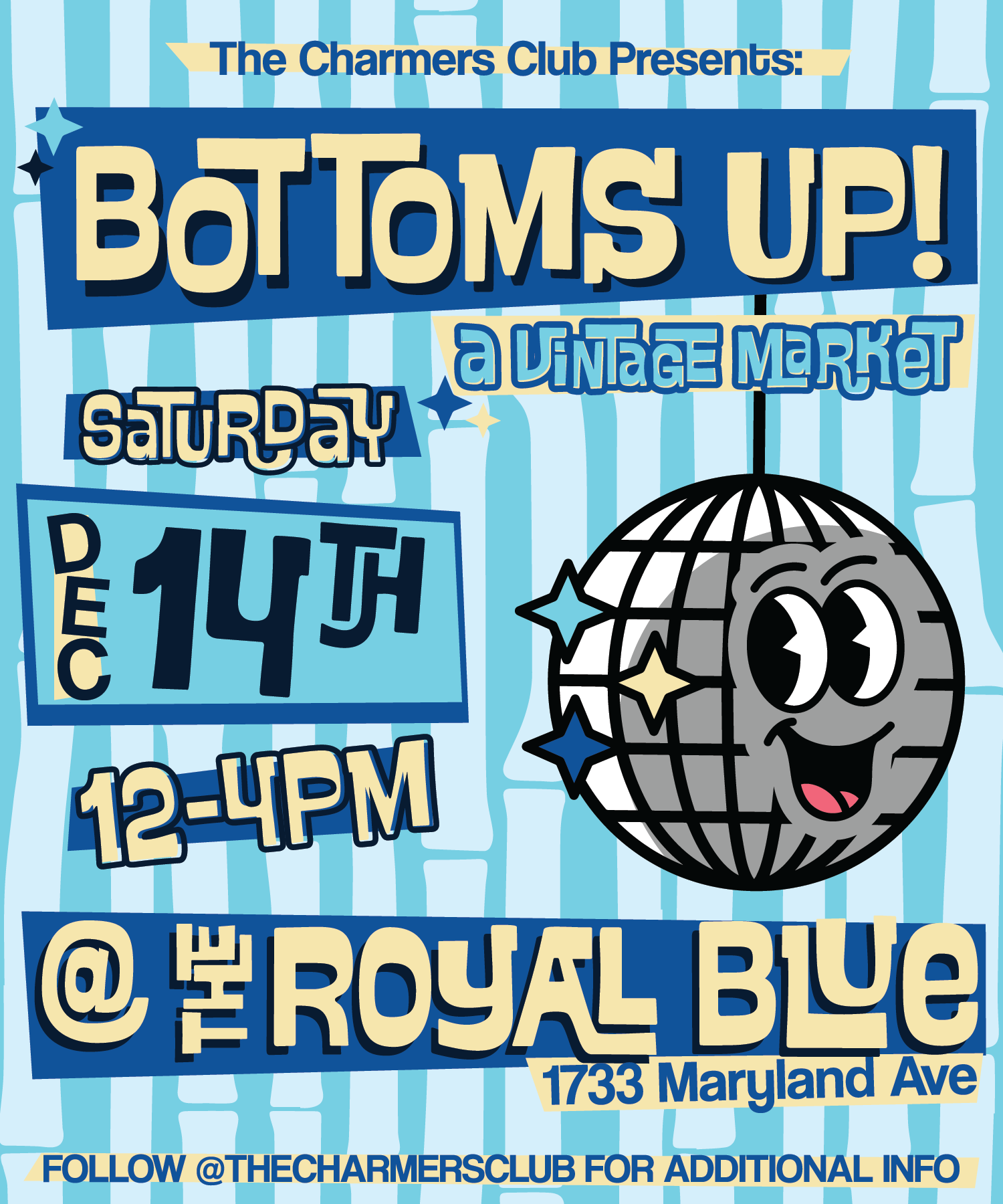 Bottom's Up - Vintage Market - Dec. 14th 2024 – Charm City Threads