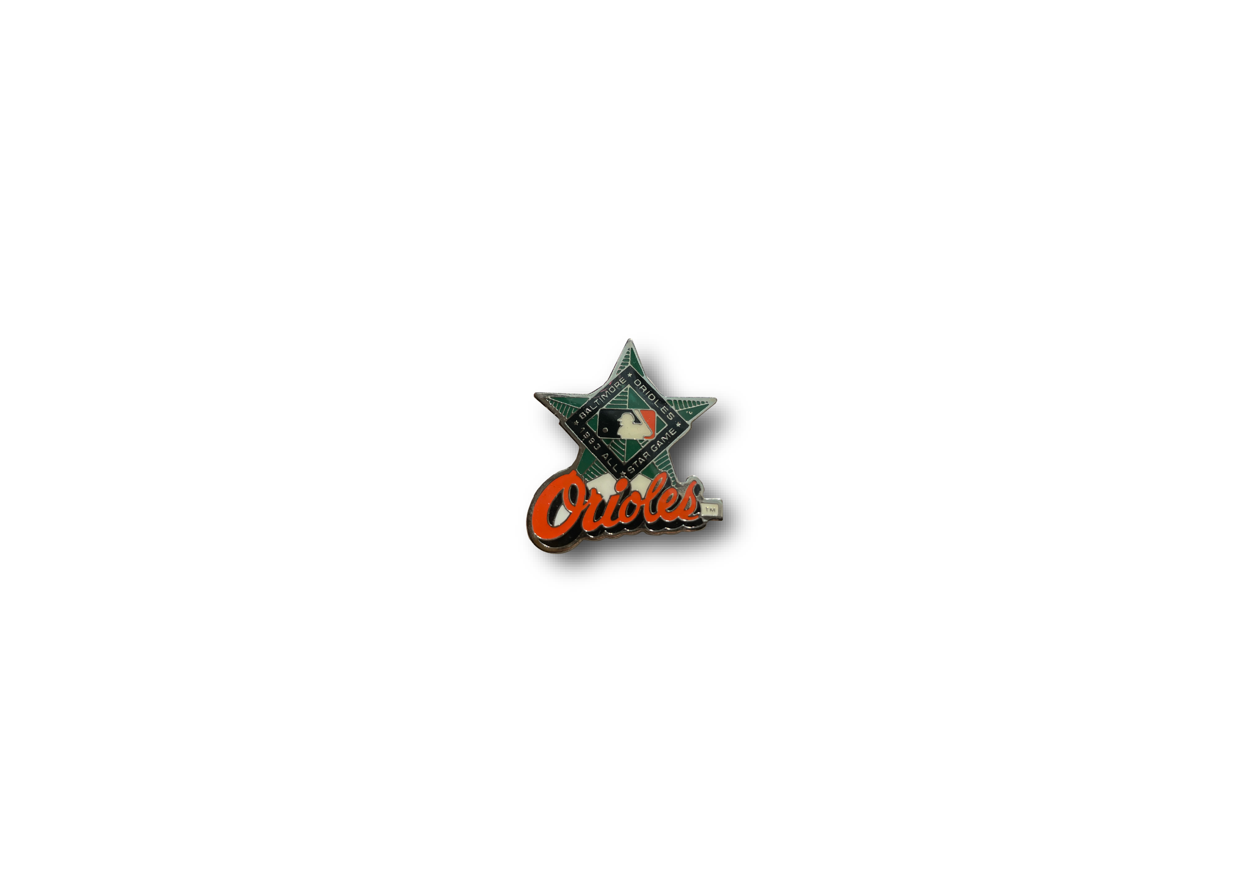 Vintage 1993 Baltimore Orioles All Star Game Script Pin – Charm City ...