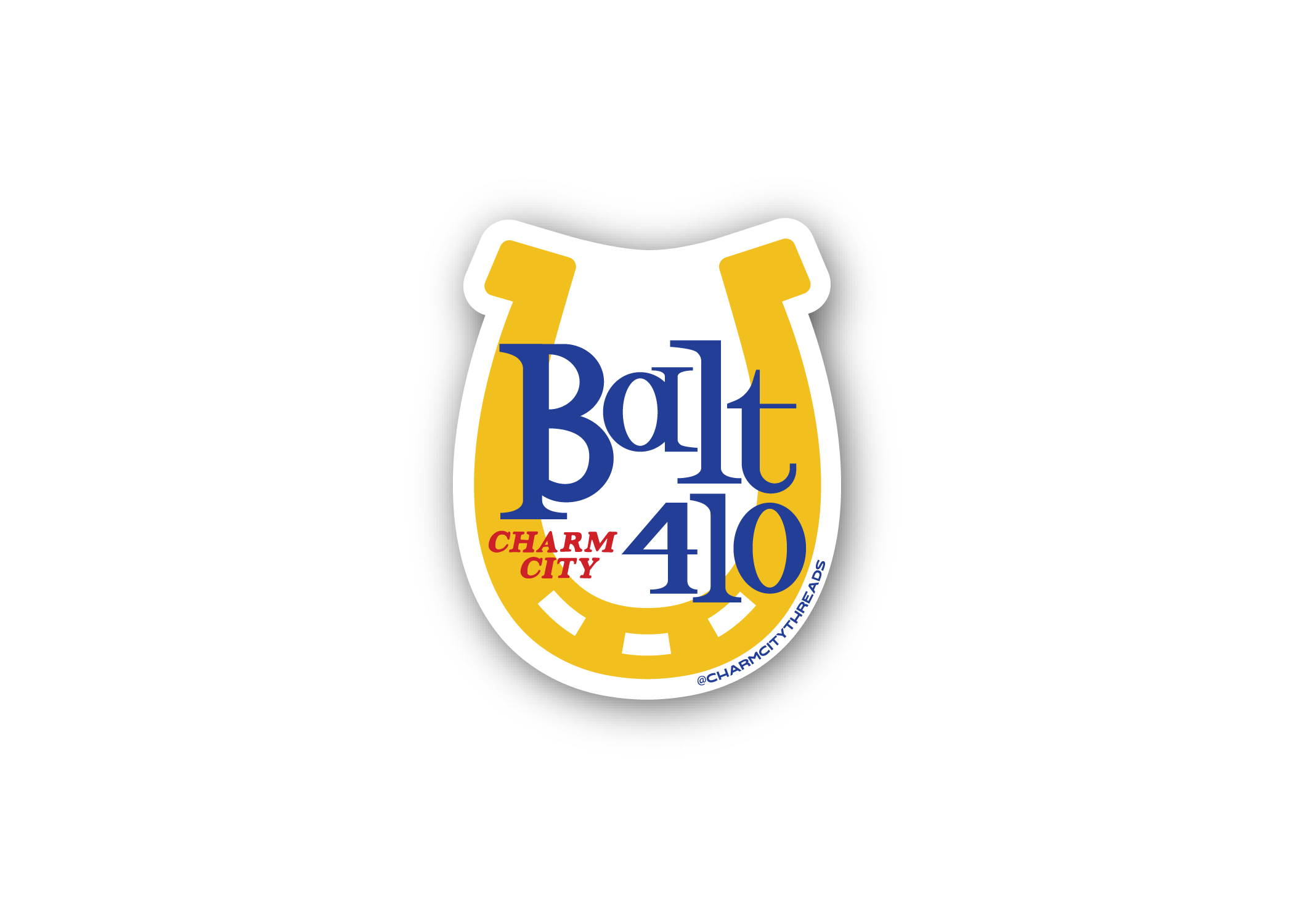 Balt 410 - Colt 45 inspired Sticker – Charm City Threads