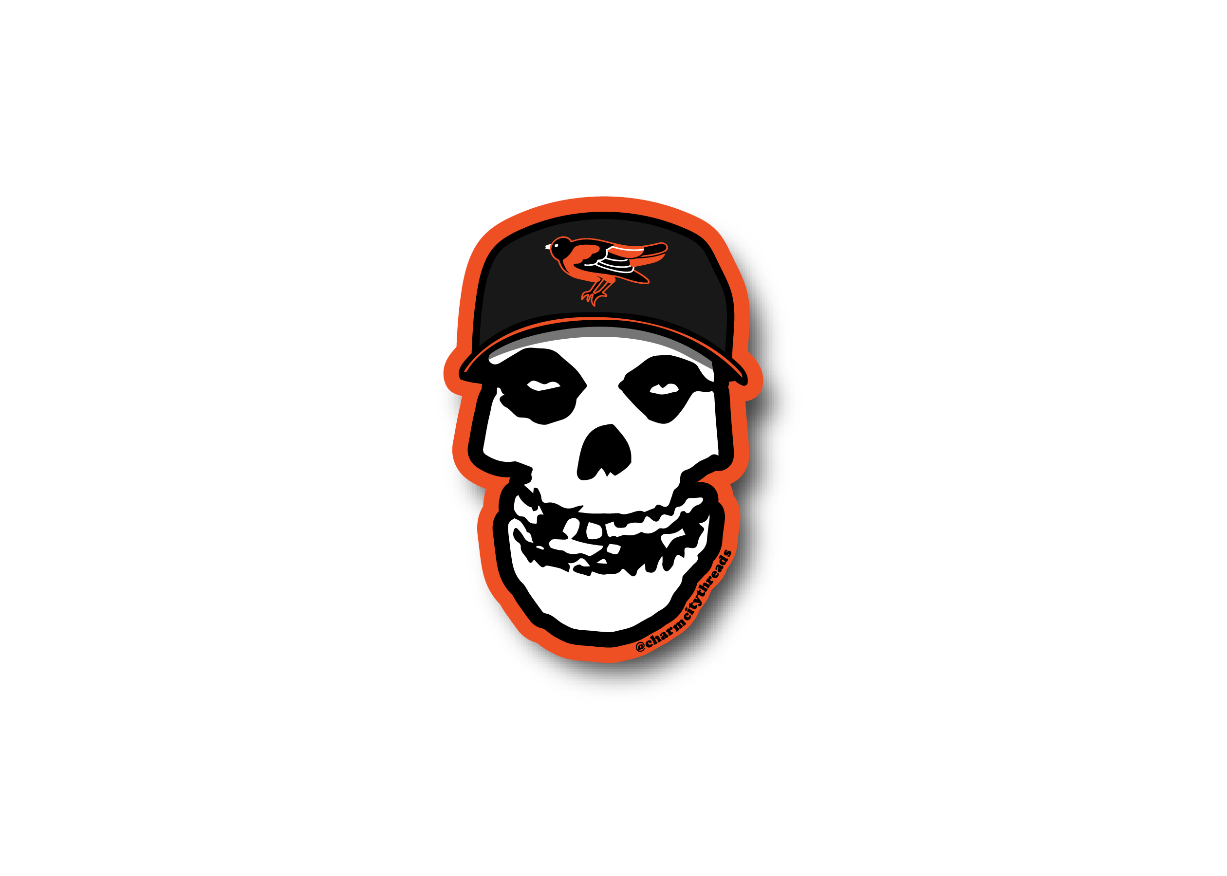 Baseball is for Punks Sticker – Charm City Threads