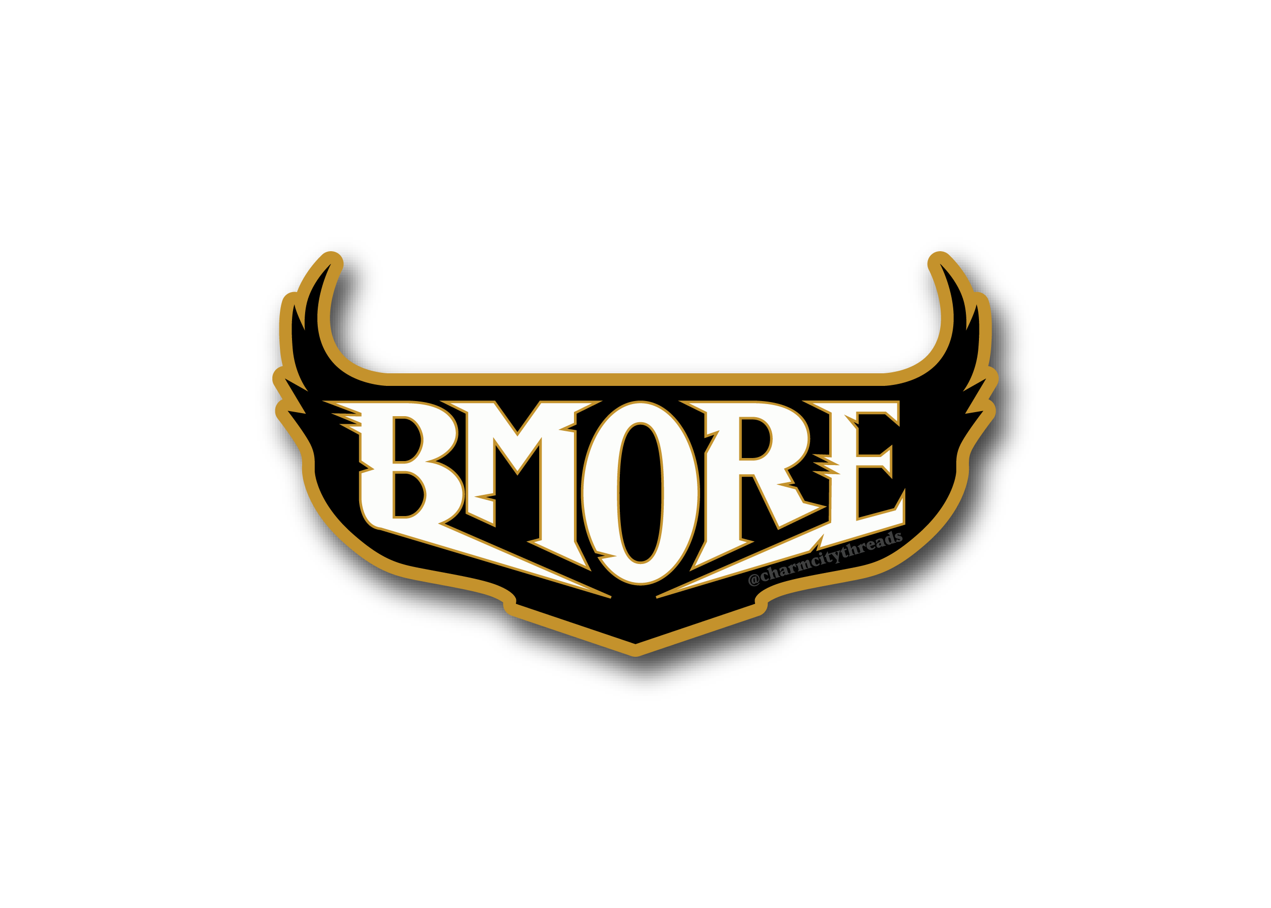 Baltimore "Bmore" Football Sticker – Charm City Threads
