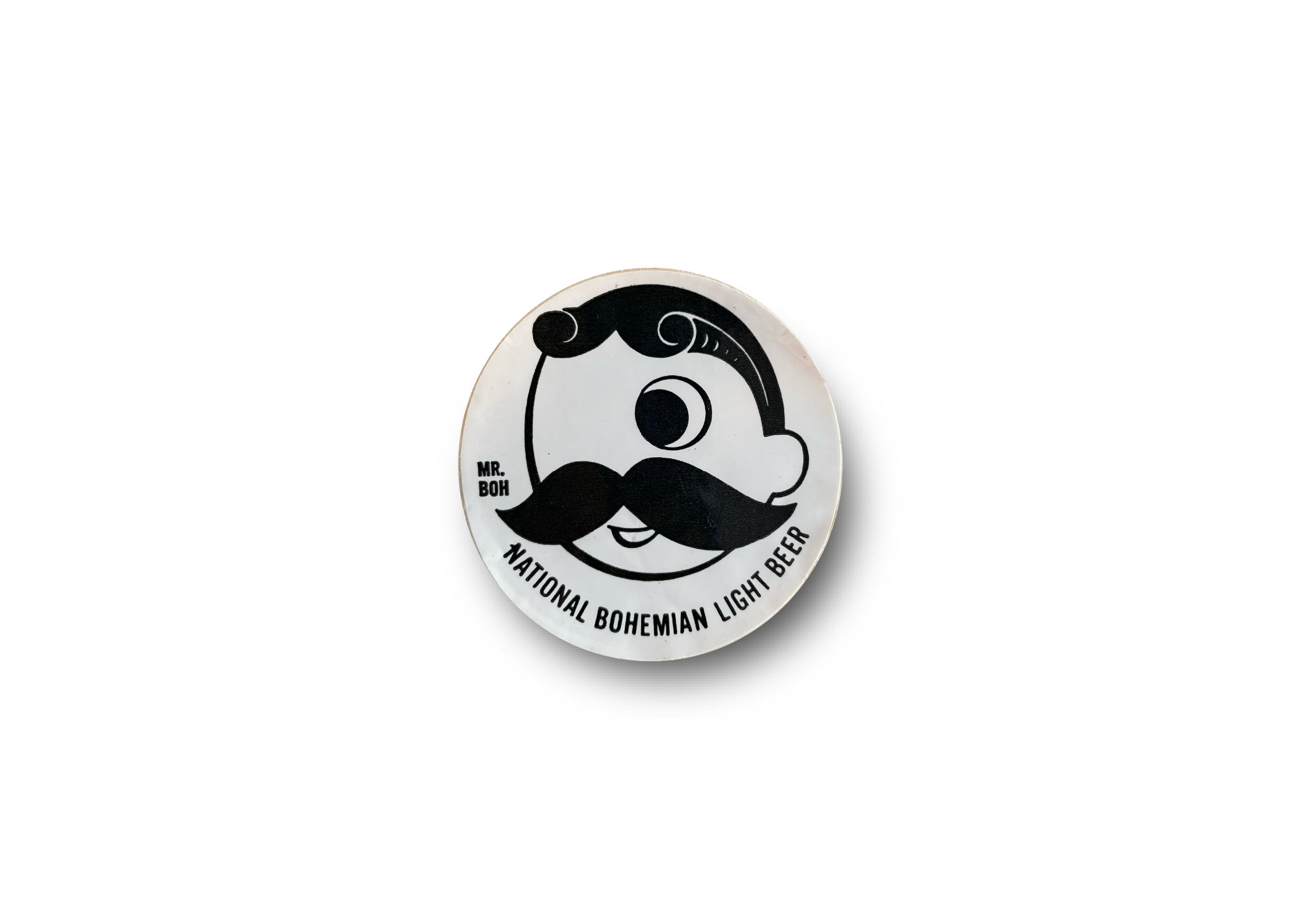 1970s National Bohemian Mr. Boh Sticker – Charm City Threads