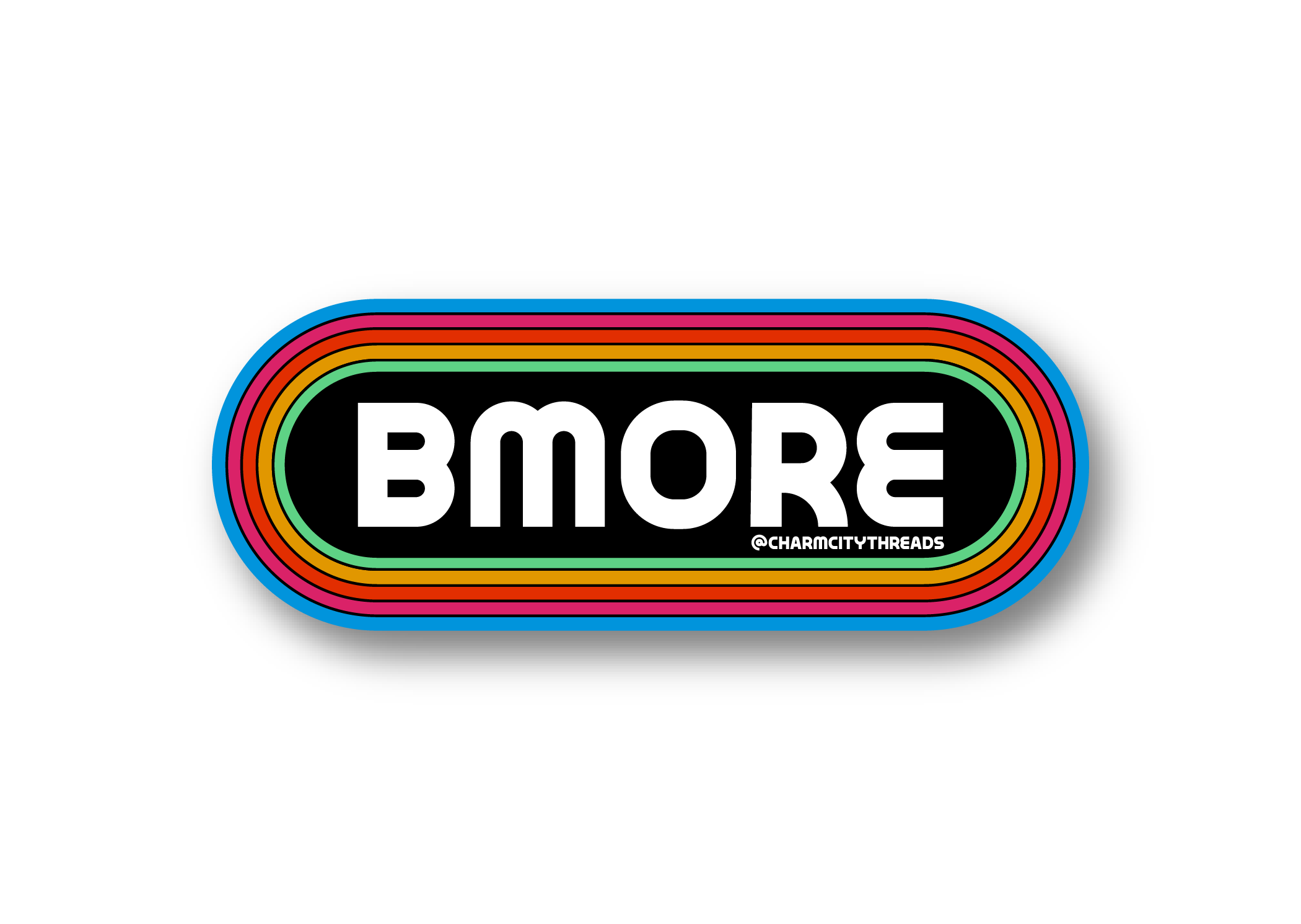 Boogie Down Bmore Sticker – Charm City Threads