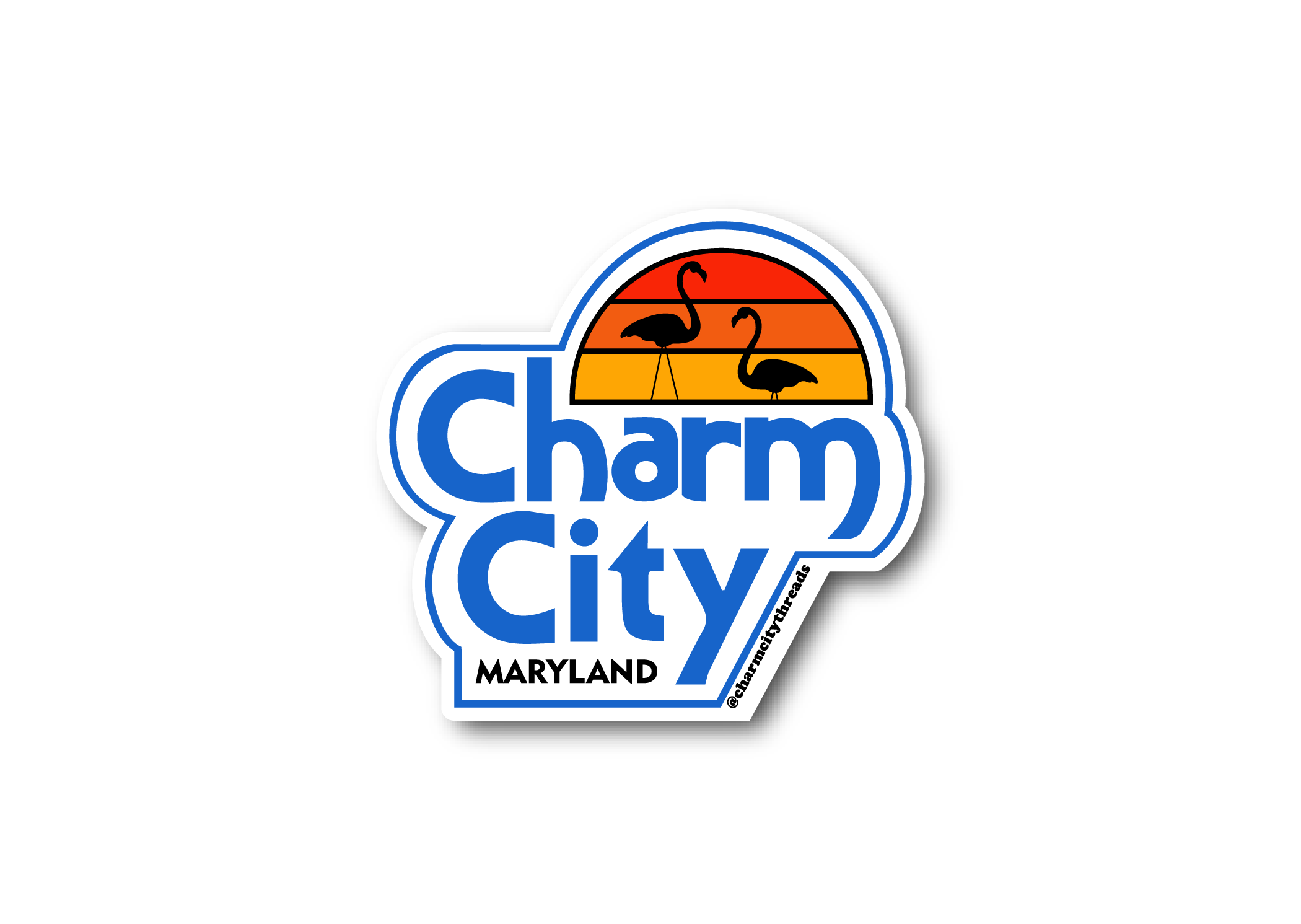 Downy Ocean, Hon! Sticker – Charm City Threads