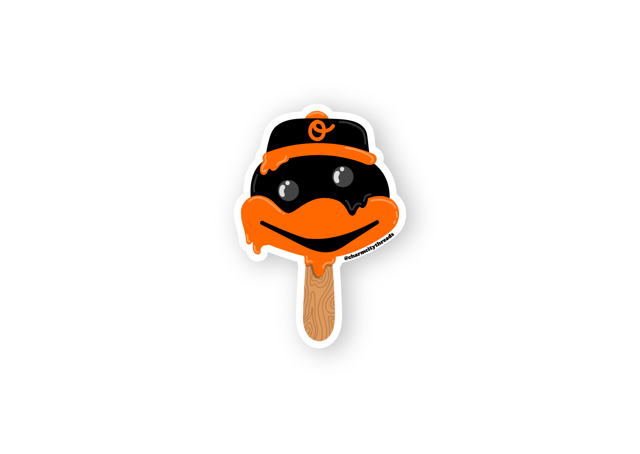Birdland Popsicle Sticker – Charm City Threads